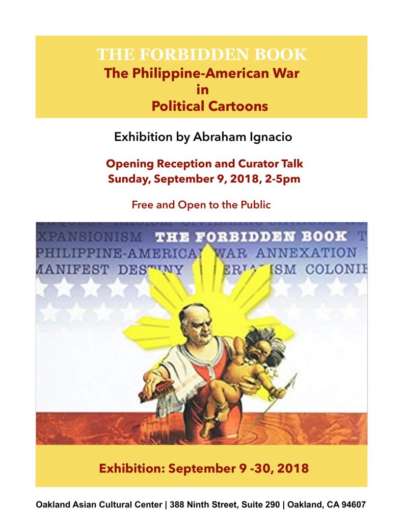 Opening Reception: The Forbidden Book: The Philippine-American War in ...